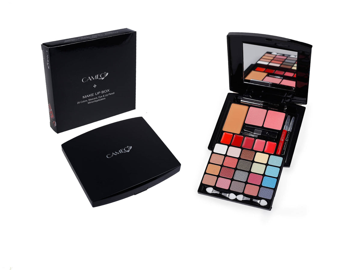 20 COLOR EYESHADOW BLUSH LIP FACE POWDER MAKEUP KIT – Cameo Cosmetics