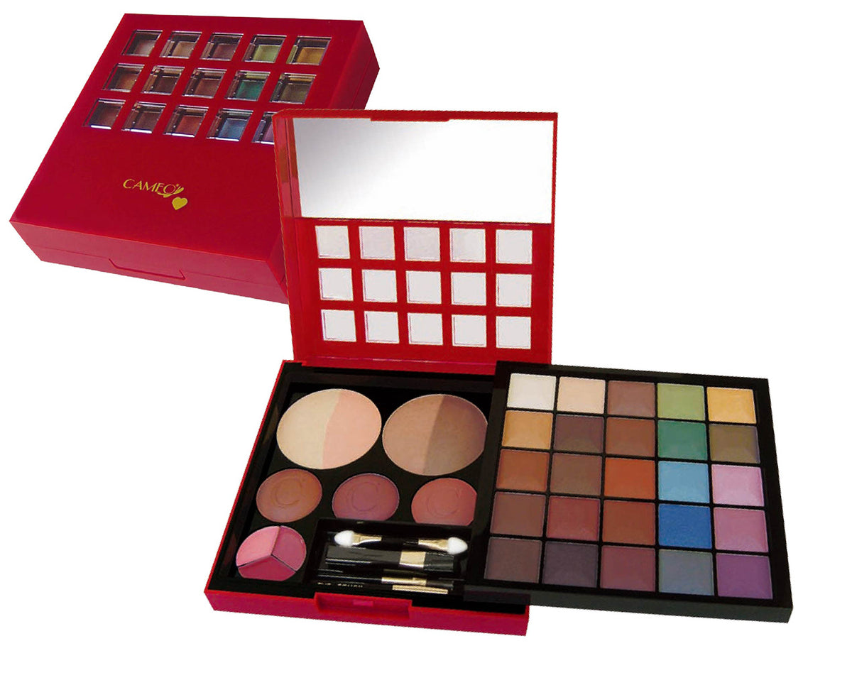 Red Square Window Sliding Makeup Kit – Cameo Cosmetics